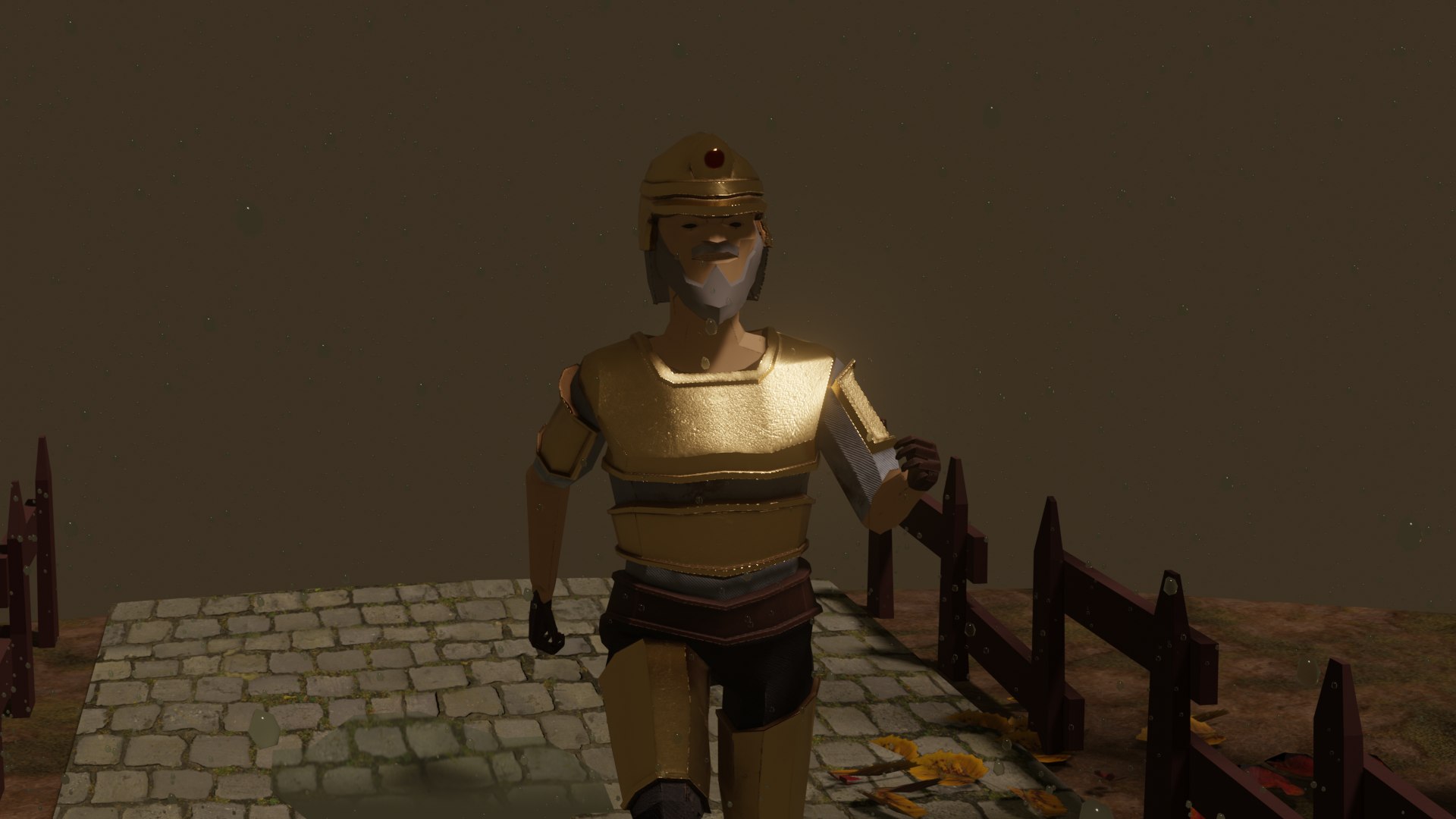 Low Poly Character Armory 3D model - TurboSquid 2095556