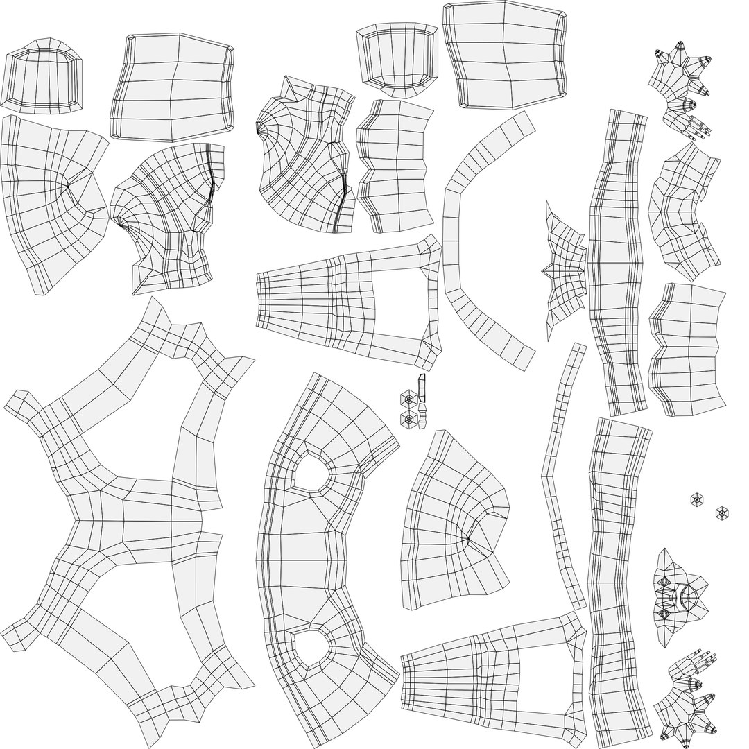 Low Poly Character Armory 3D model - TurboSquid 2095556