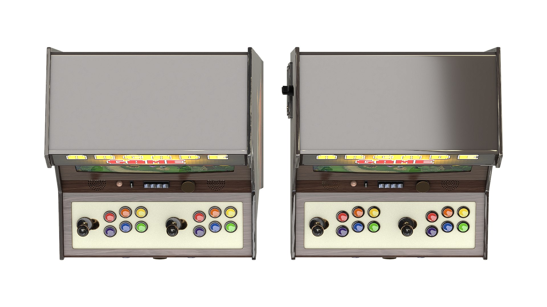 3D Arcade Game Machine Model - TurboSquid 2312620