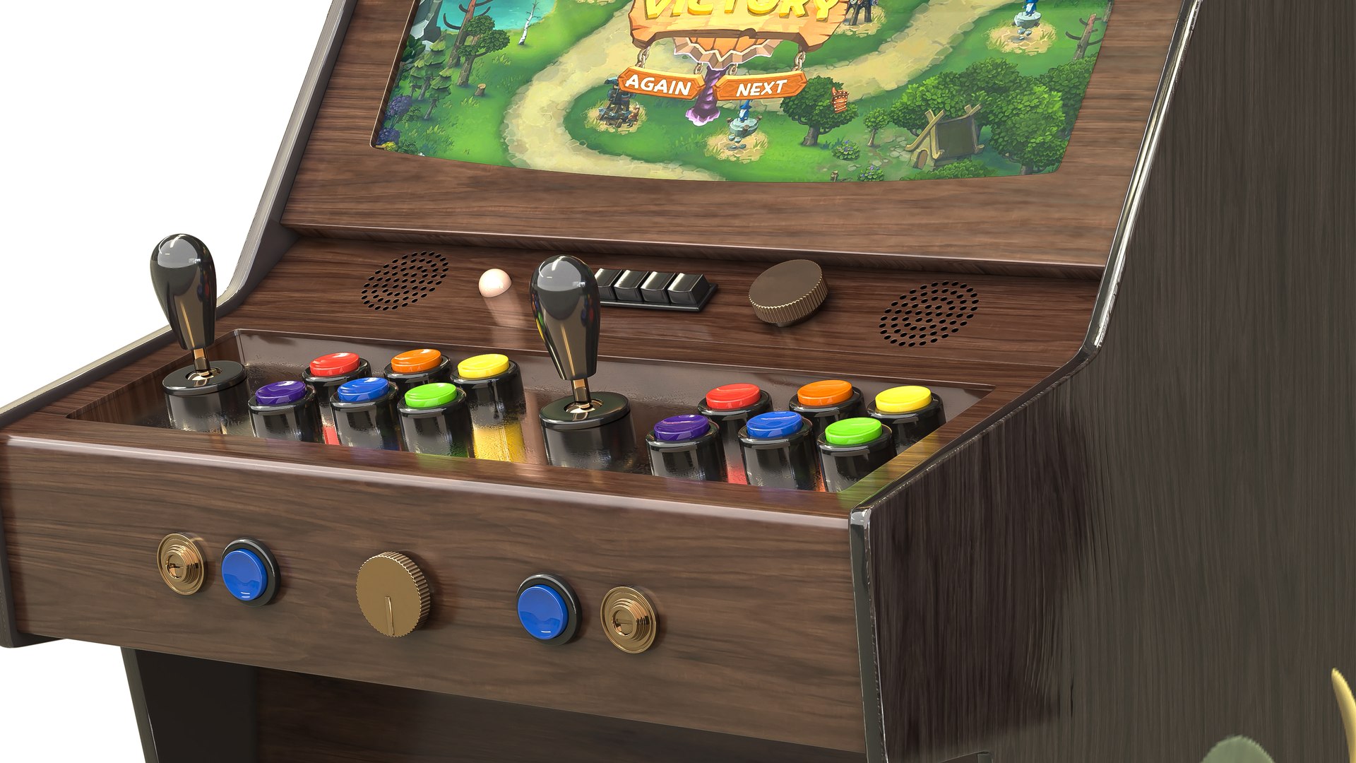 3D Arcade Game Machine Model - TurboSquid 2312620