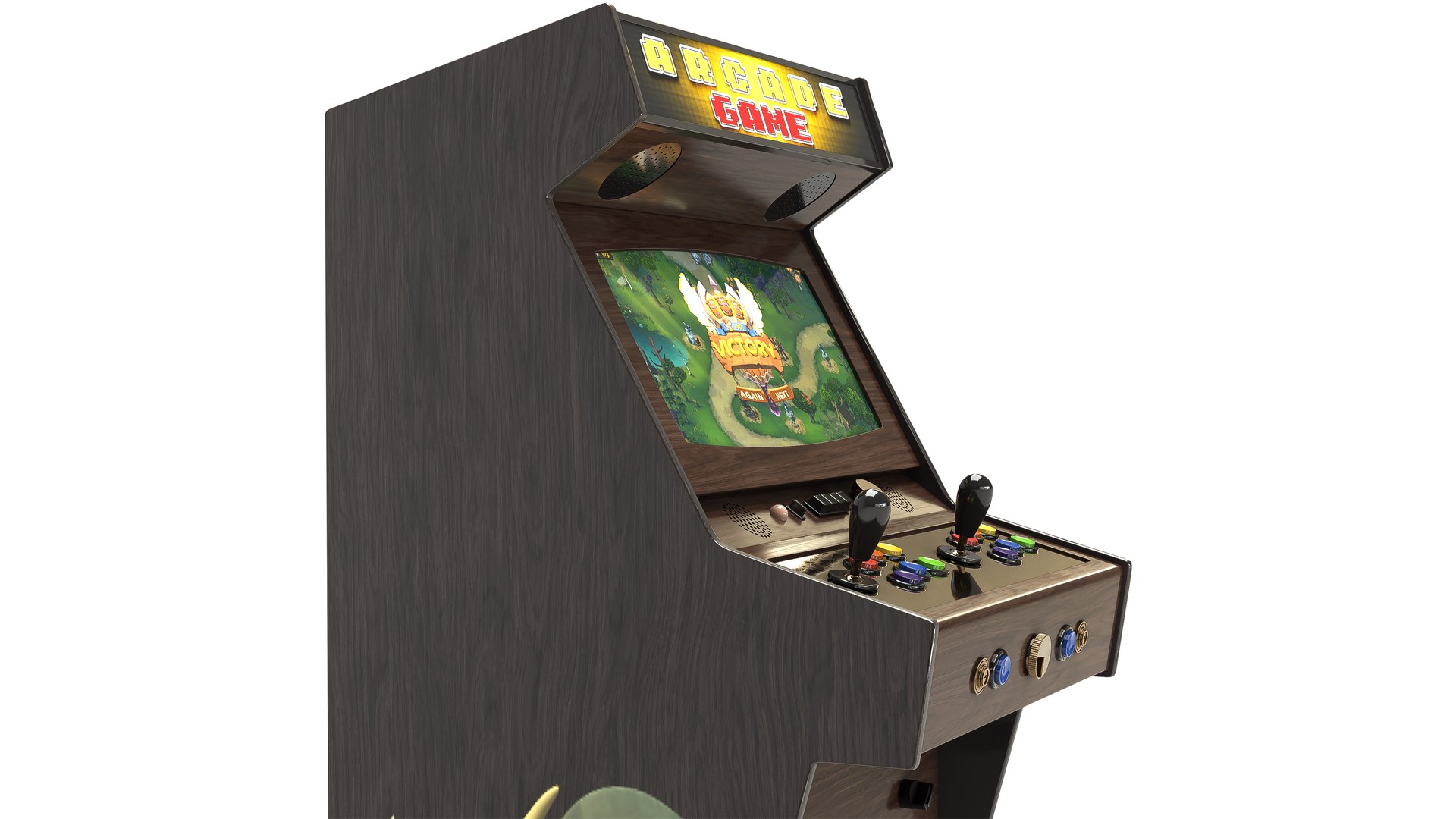 3D Arcade Game Machine Model - TurboSquid 2312620