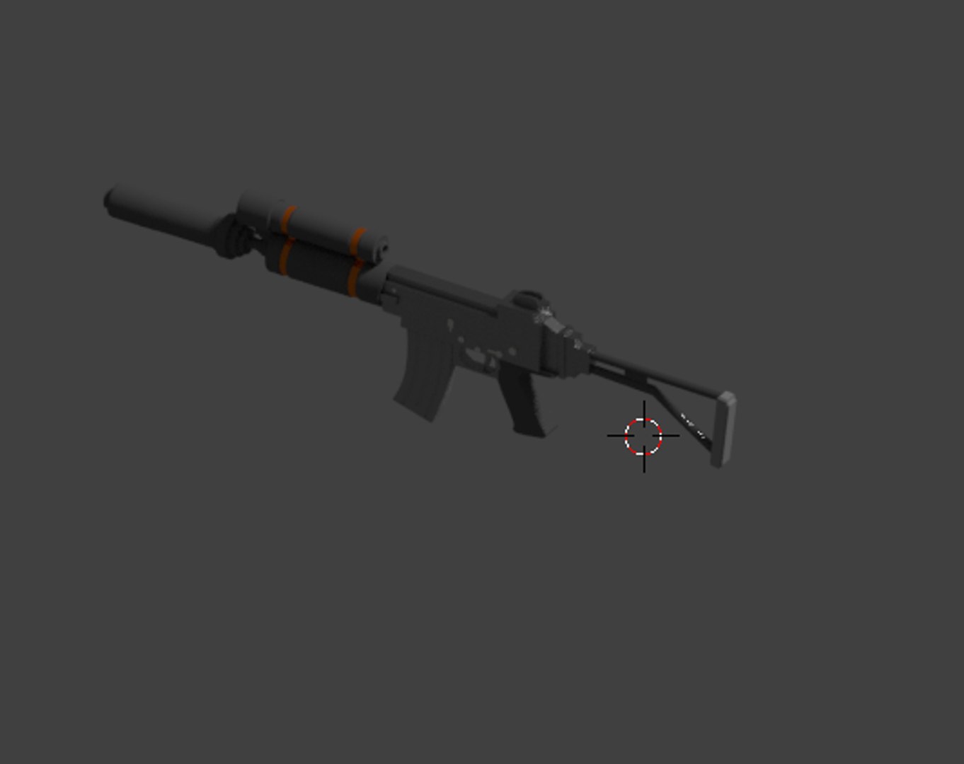 3D Mrs 4 Rifle Model - TurboSquid 1313080