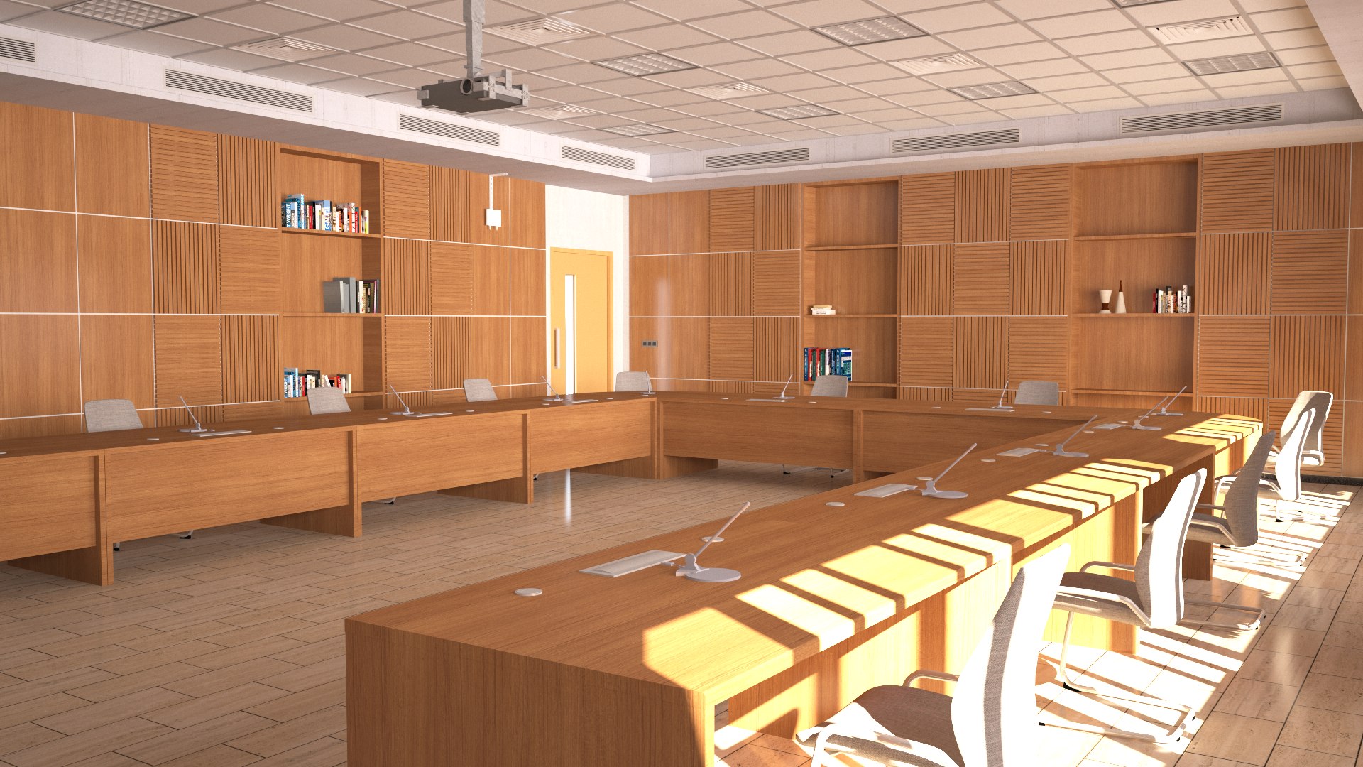 Conference - Meeting Room 3D Model - TurboSquid 1795250