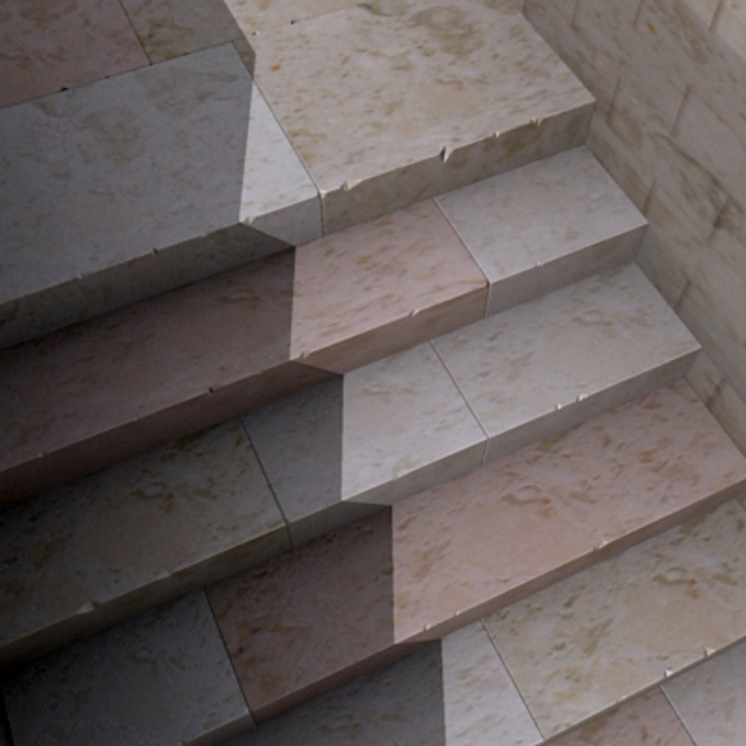 3d perron stair roman