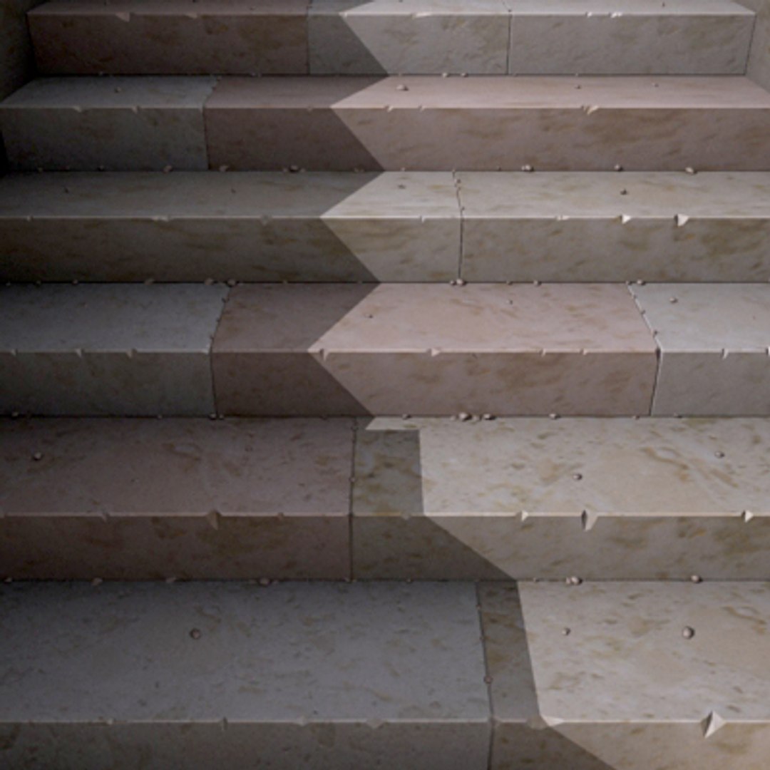 3d perron stair roman