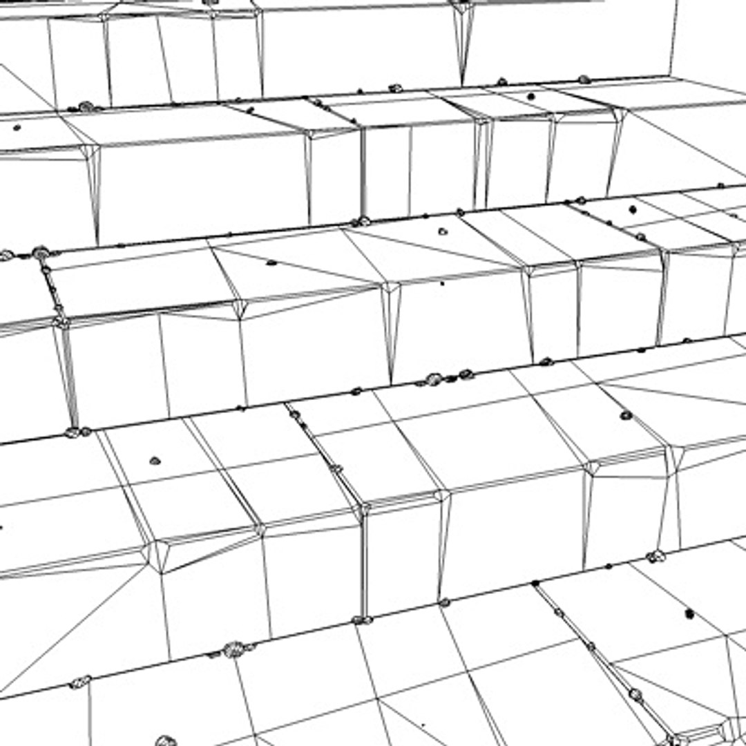 3d perron stair roman