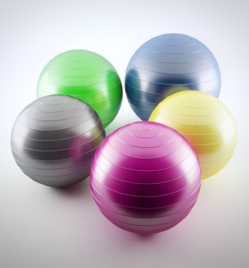 pilates ball 3d model