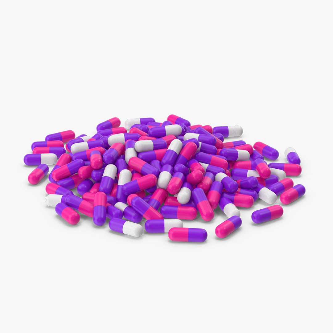 Pill Capsules 3D - TurboSquid 1925306