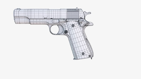 Colt 1911 3D - TurboSquid 1436015
