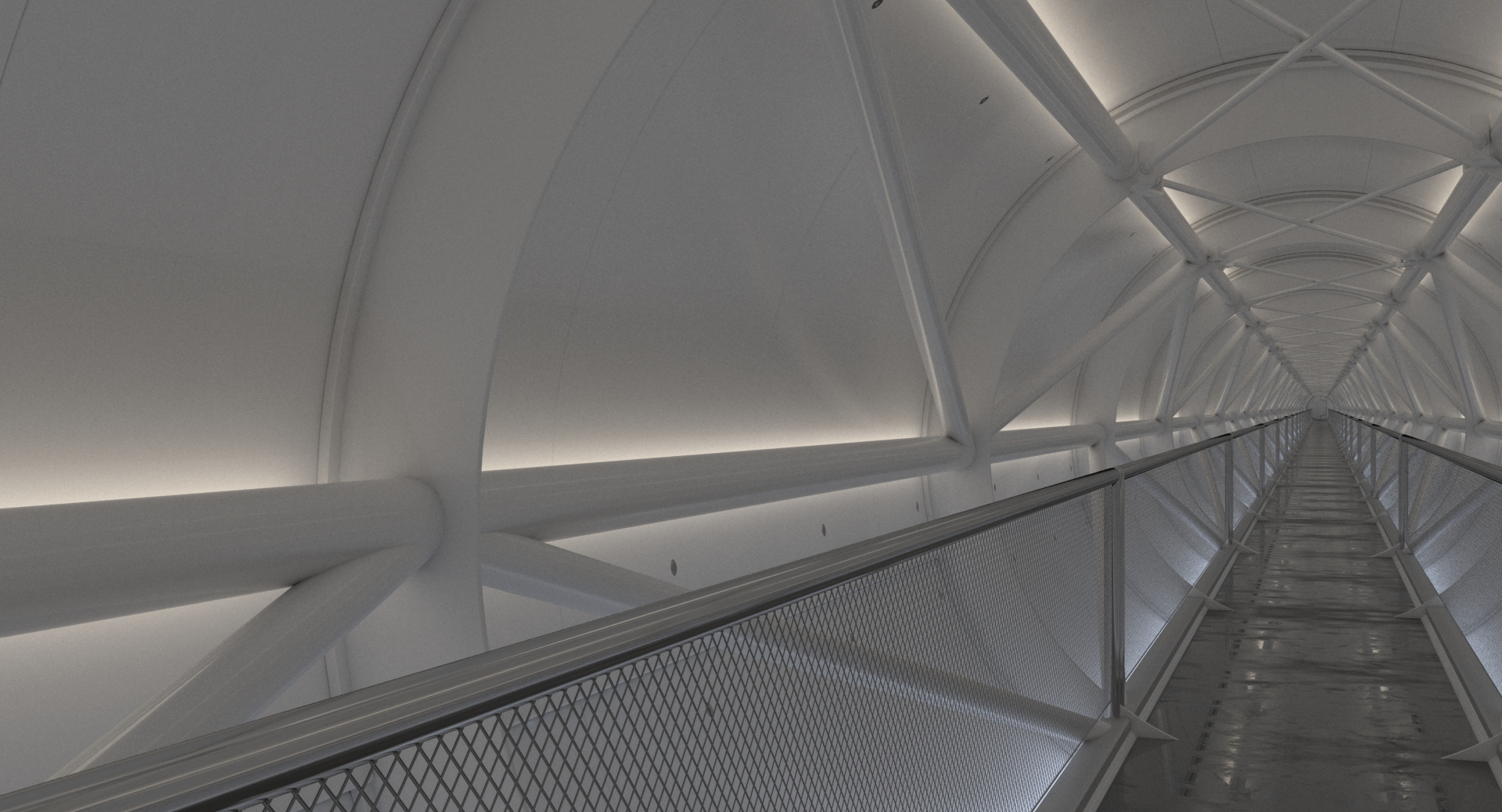 3D Model Corridor Realistic Generated - TurboSquid 1386343