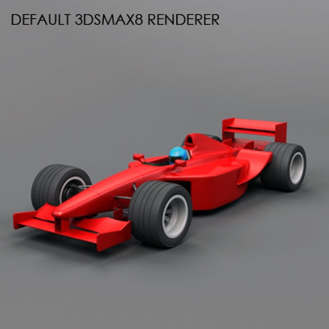 generic f1 car 3d max