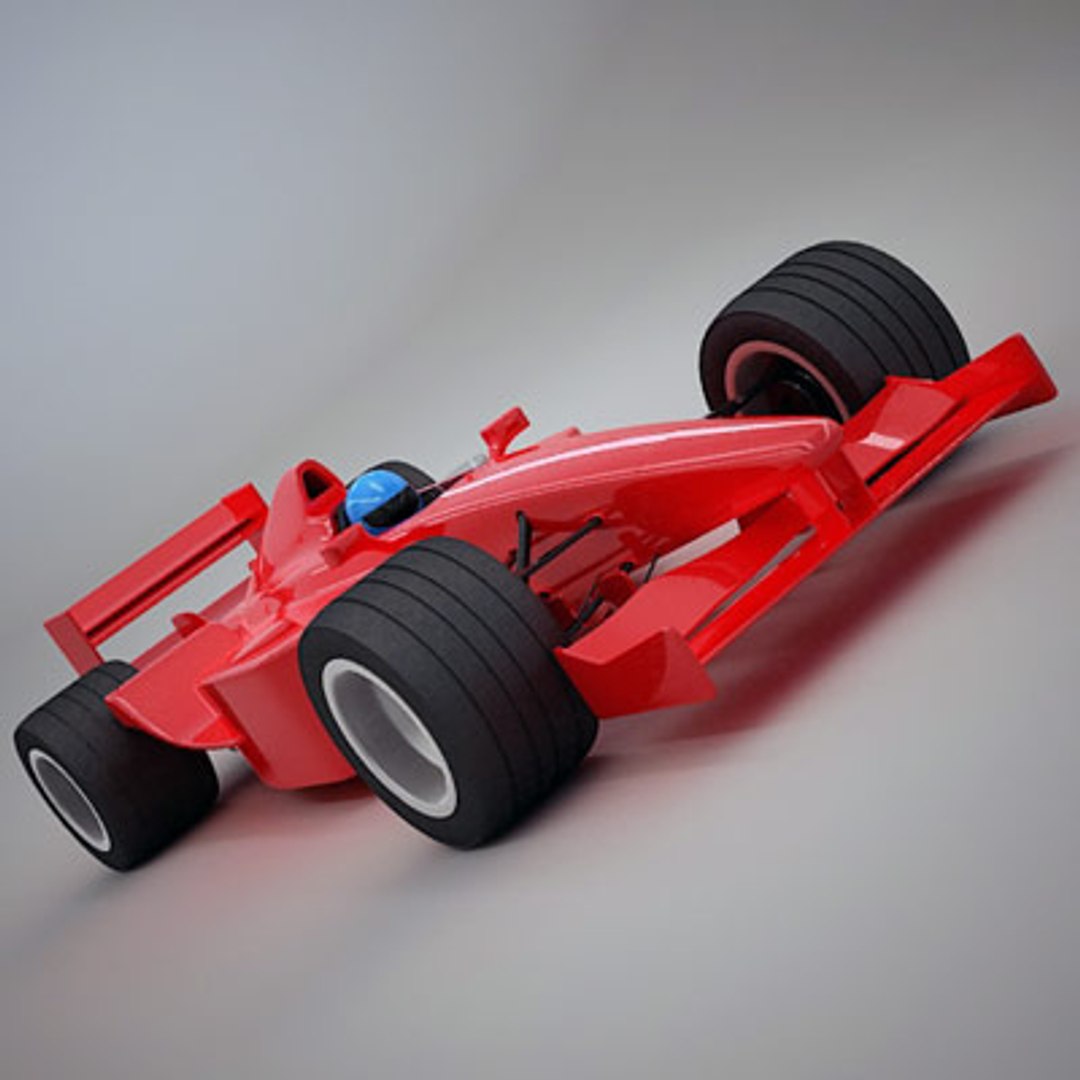 generic f1 car 3d max