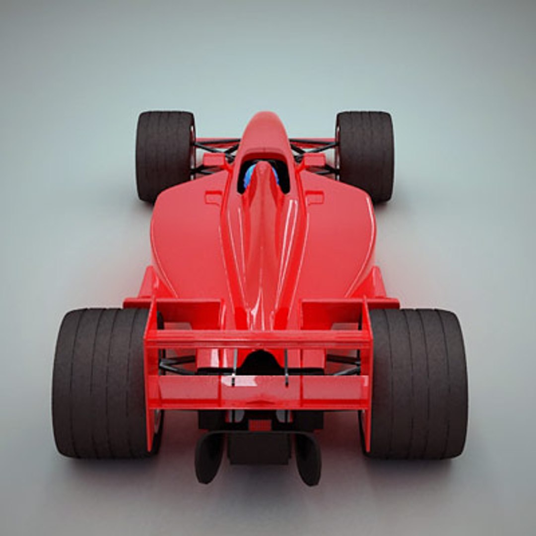 generic f1 car 3d max