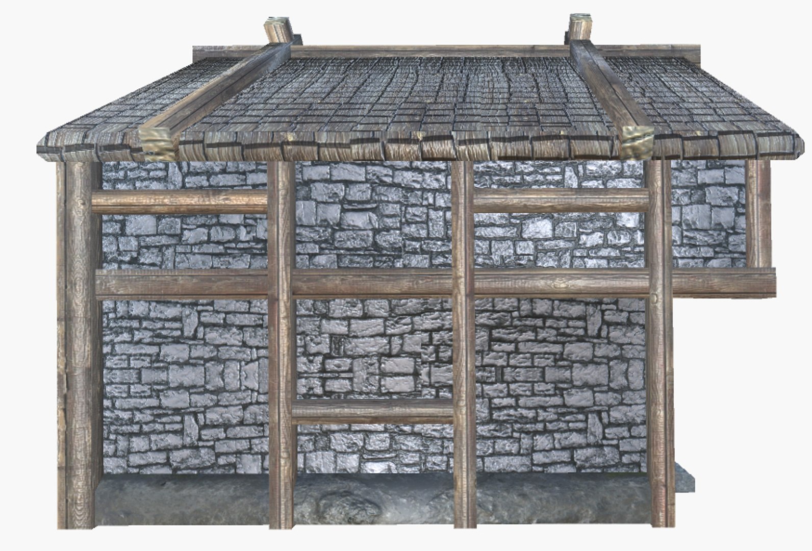 3D Medieval House Addon - TurboSquid 1164630