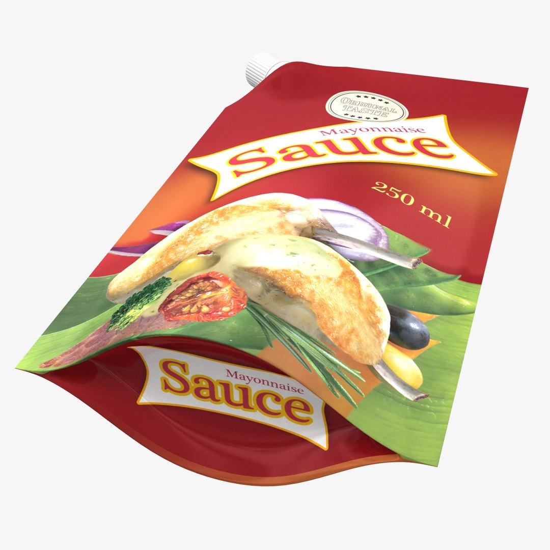 3d Model Packages Sauces