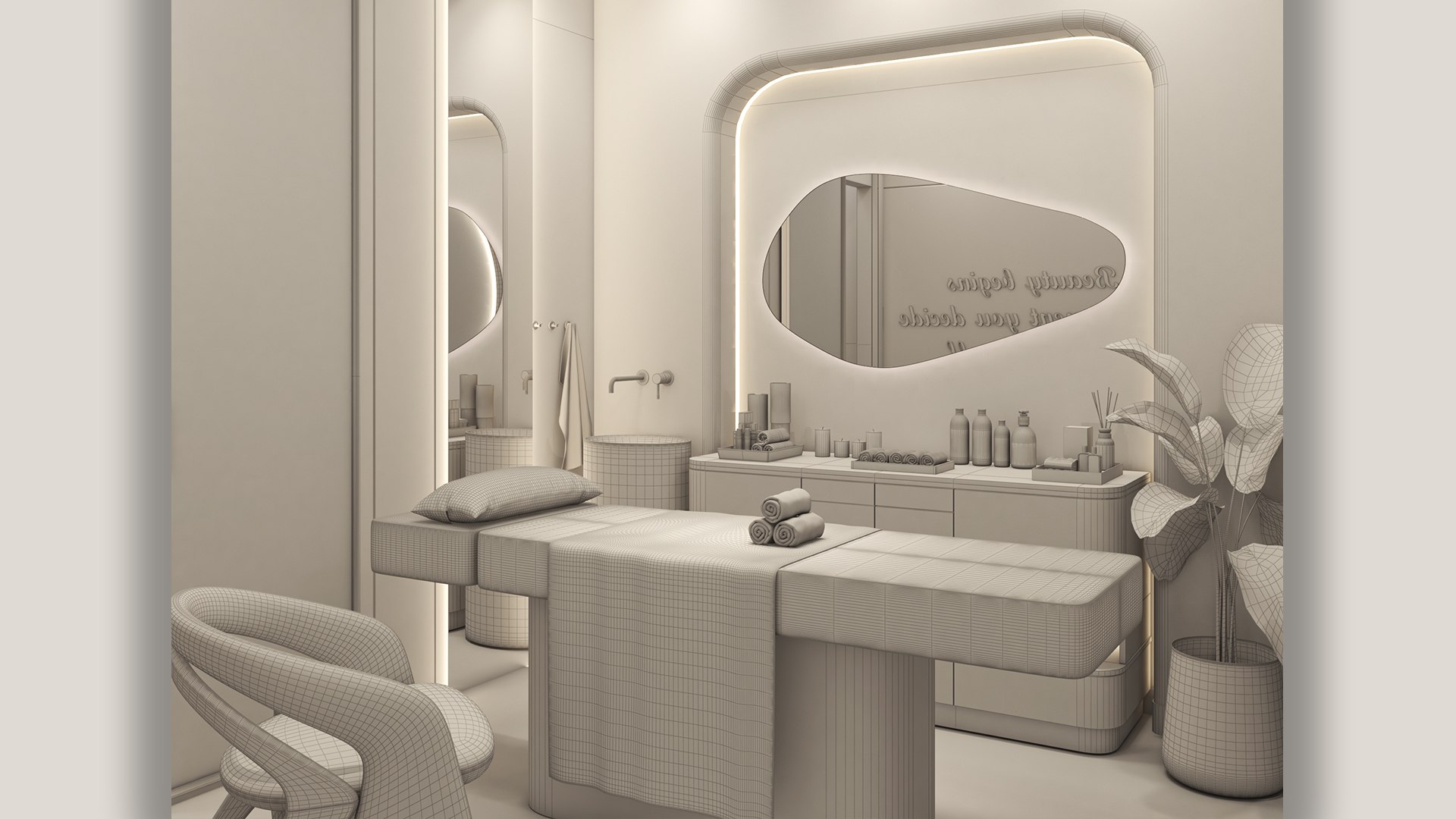 Beauty Salon 3D Model - TurboSquid 2389187