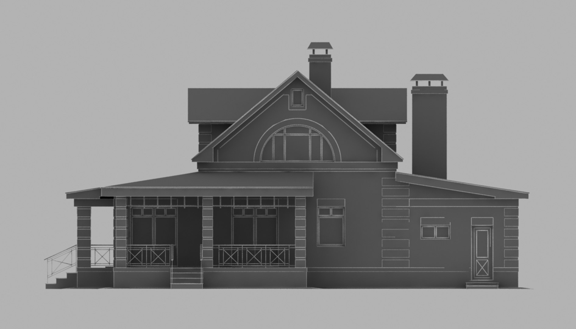 3d Storey House