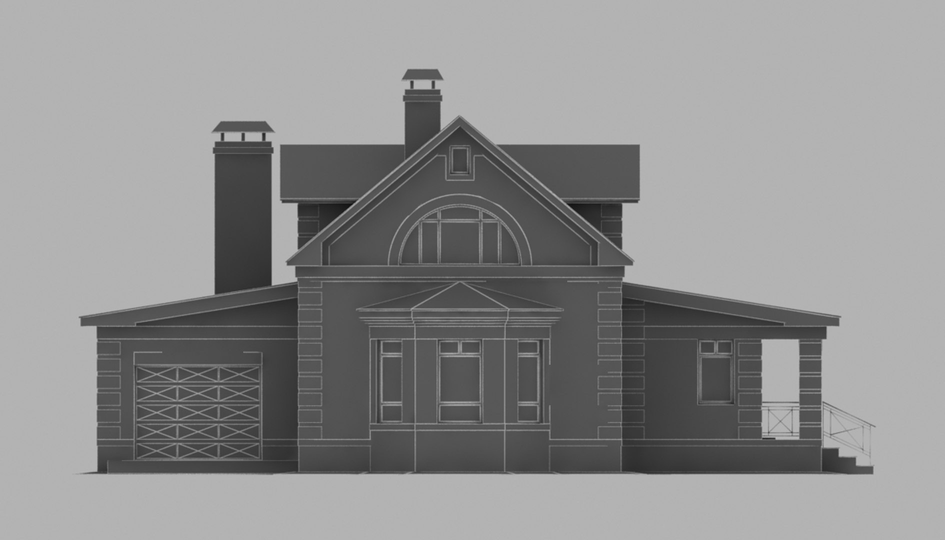 3d Storey House