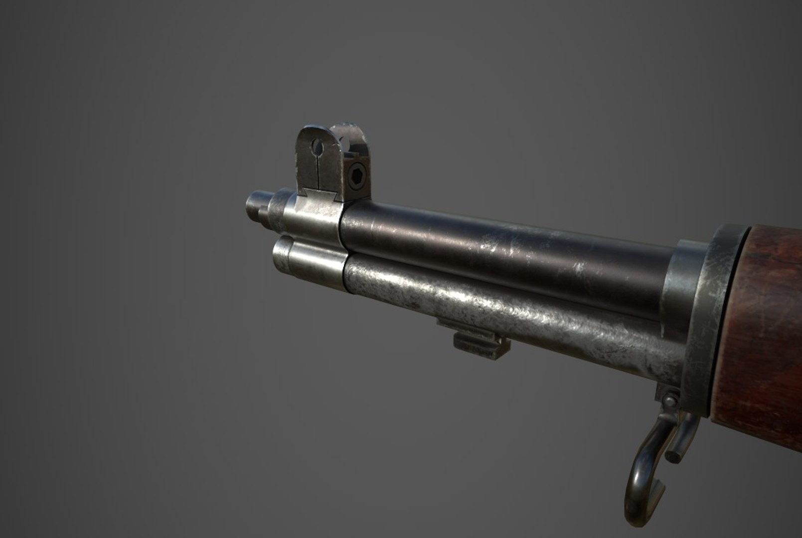 M1 Garand Rifle Model - TurboSquid 1614876