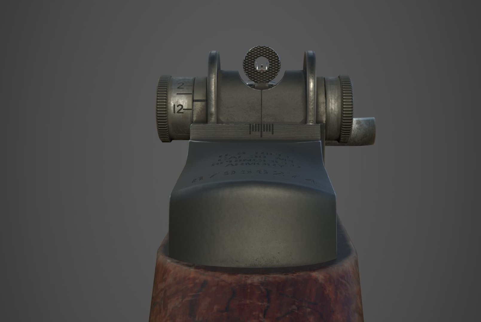 M1 Garand Rifle Model - TurboSquid 1614876