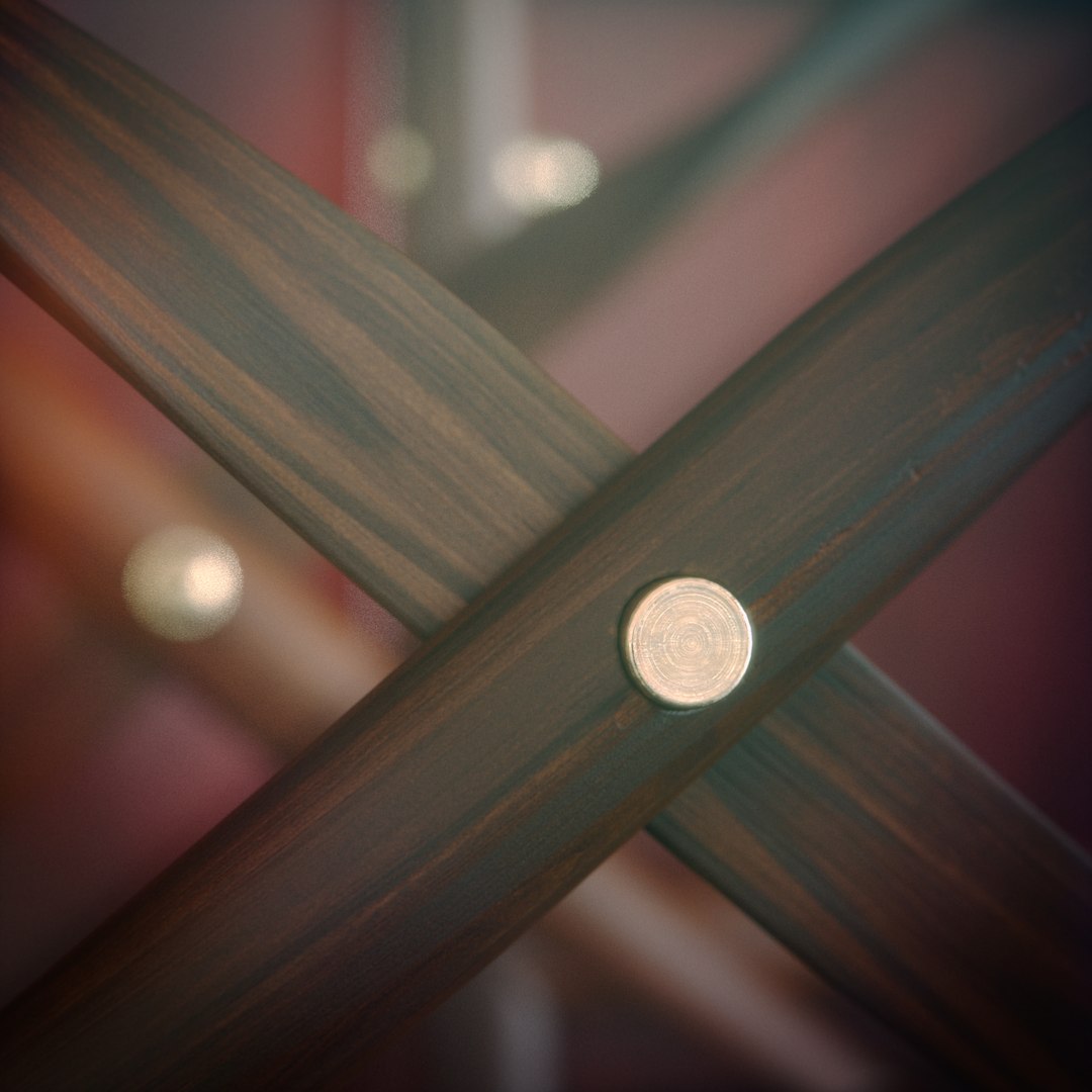 Kaare Klint Propeller Stool Model