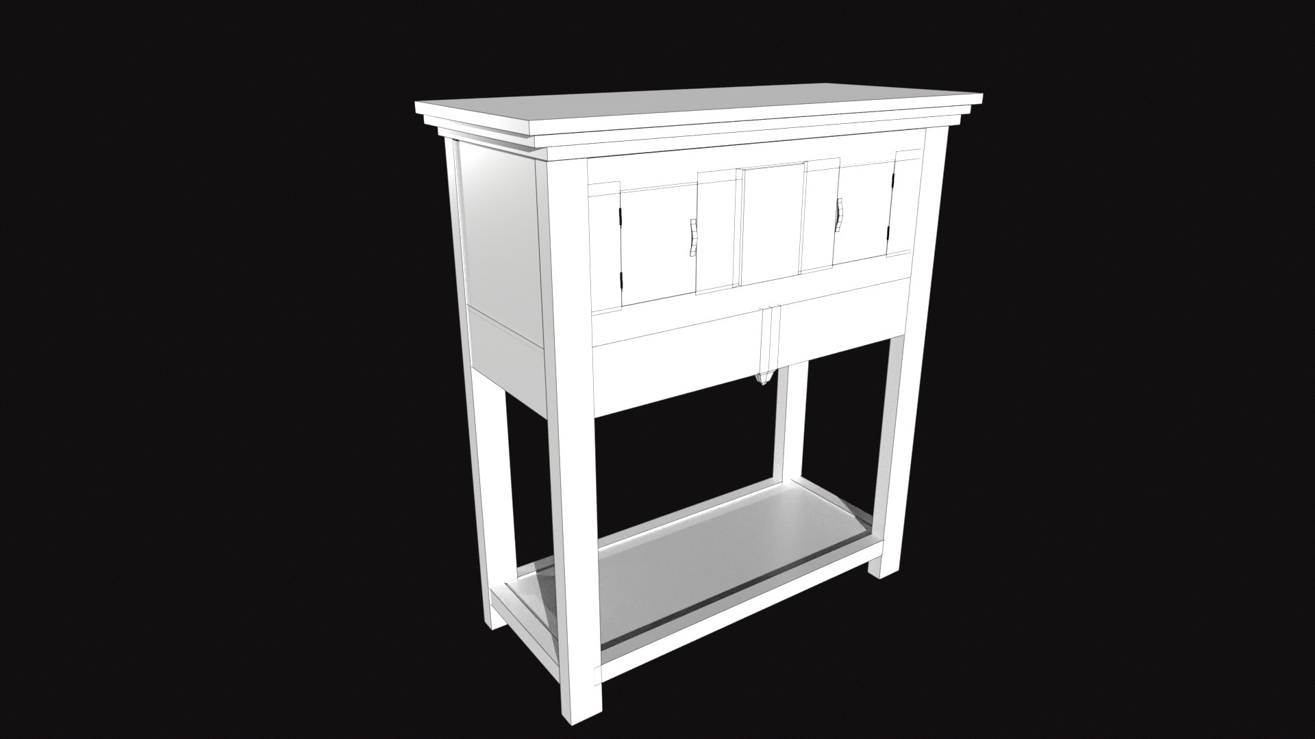 Medieval Table 04 3D - TurboSquid 2310202