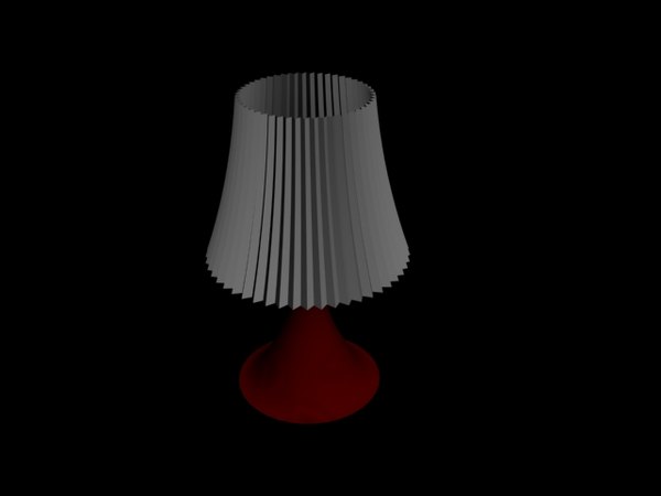 lamp light 3d max