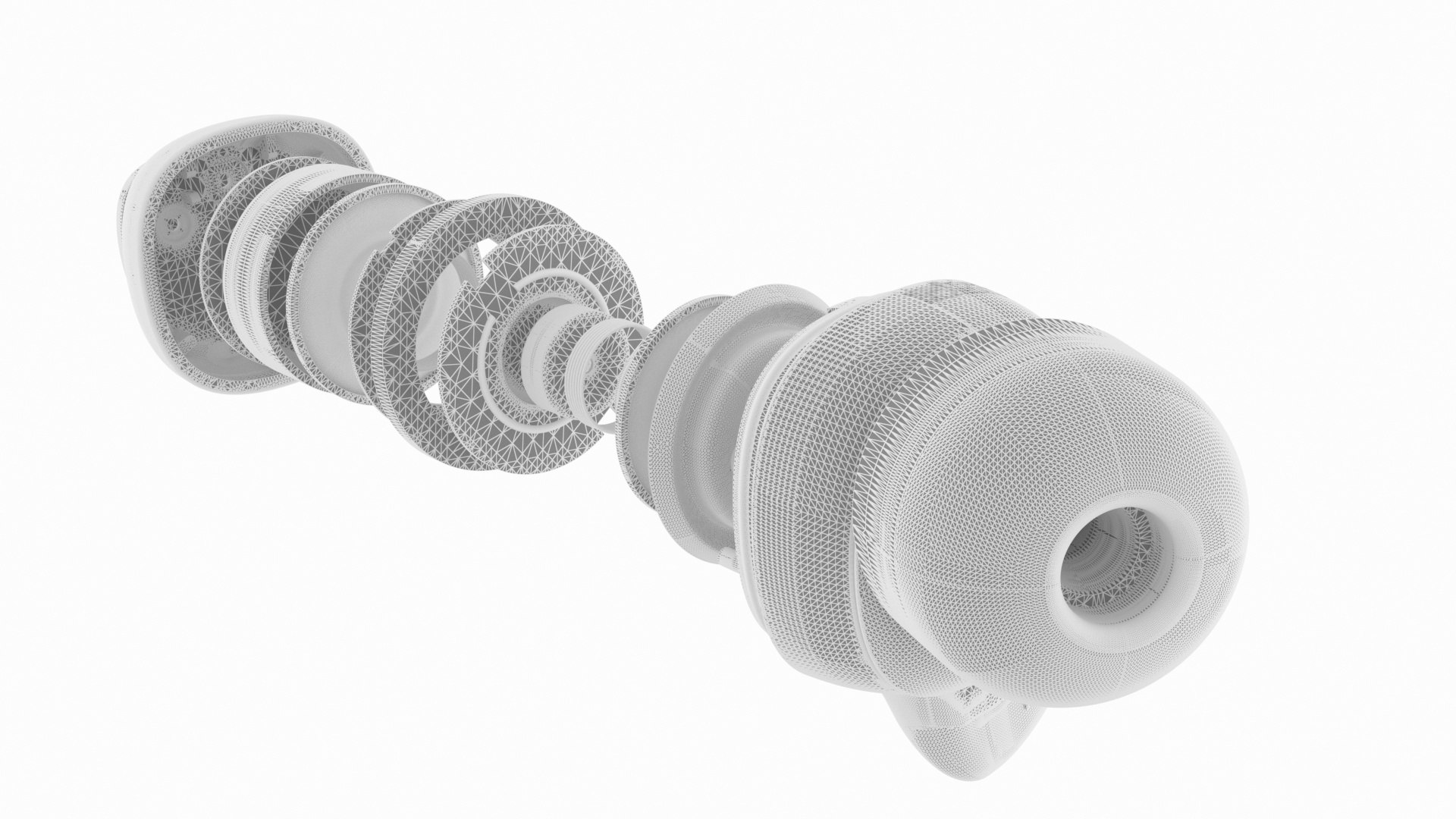 Headset Structure 4 3D - TurboSquid 2397844