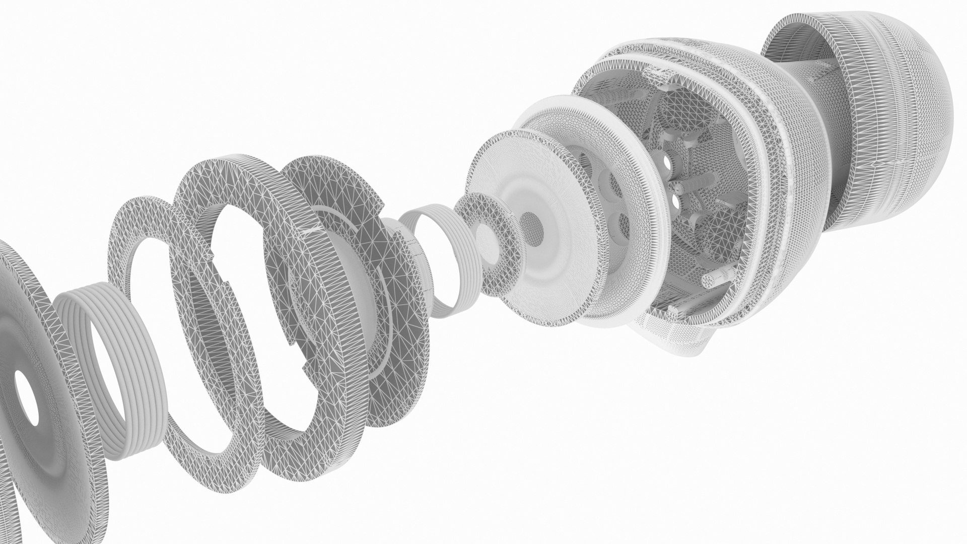 Headset Structure 4 3D - TurboSquid 2397844
