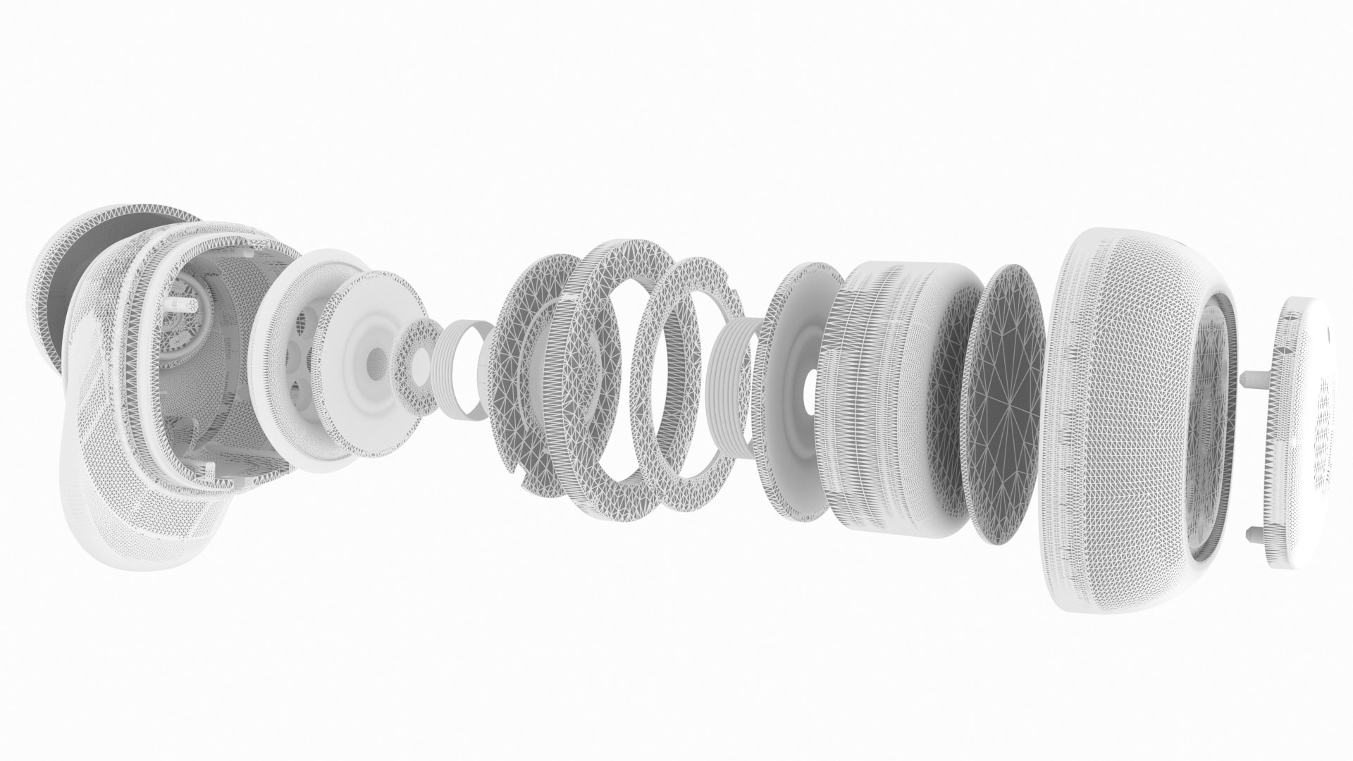 Headset Structure 4 3D - TurboSquid 2397844