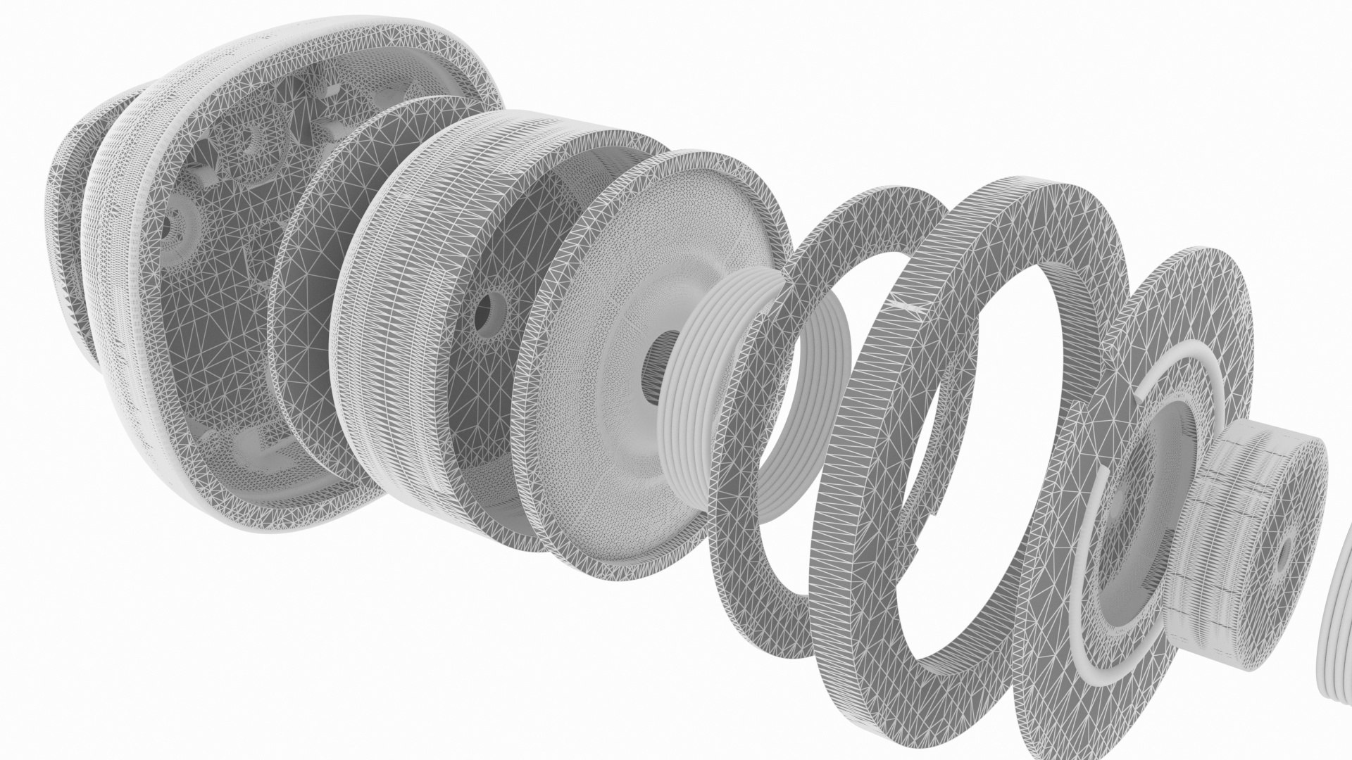 Headset Structure 4 3D - TurboSquid 2397844