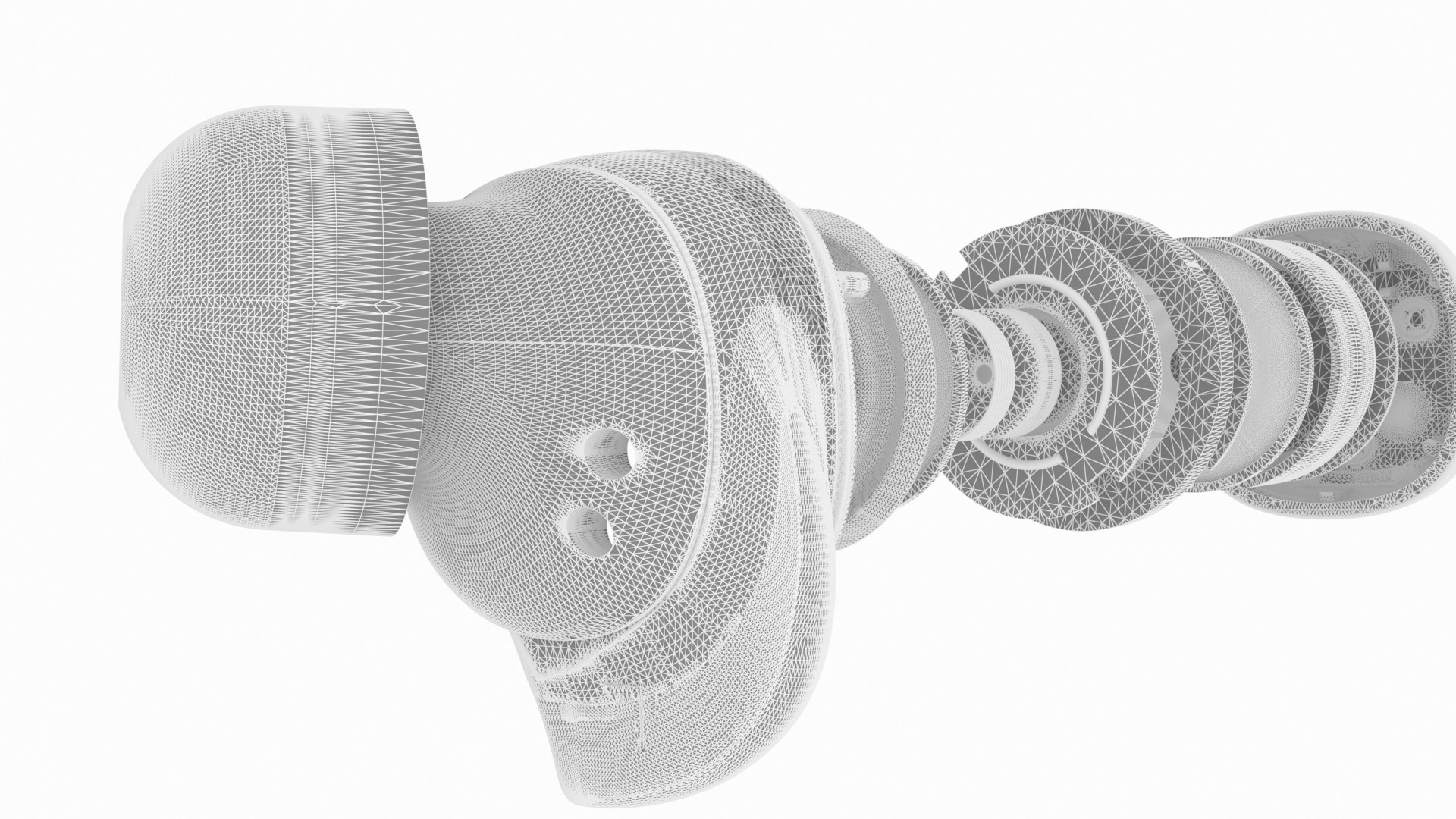 Headset Structure 4 3D - TurboSquid 2397844