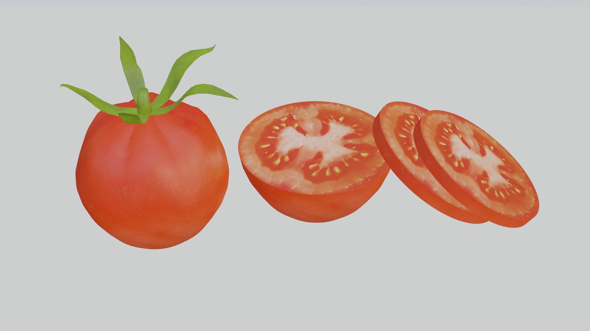 3D Tomato Model - TurboSquid 1942136