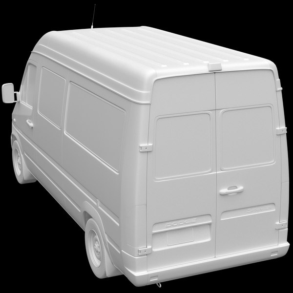 Dodge Sprinter Passenger 3D model - TurboSquid 1895340