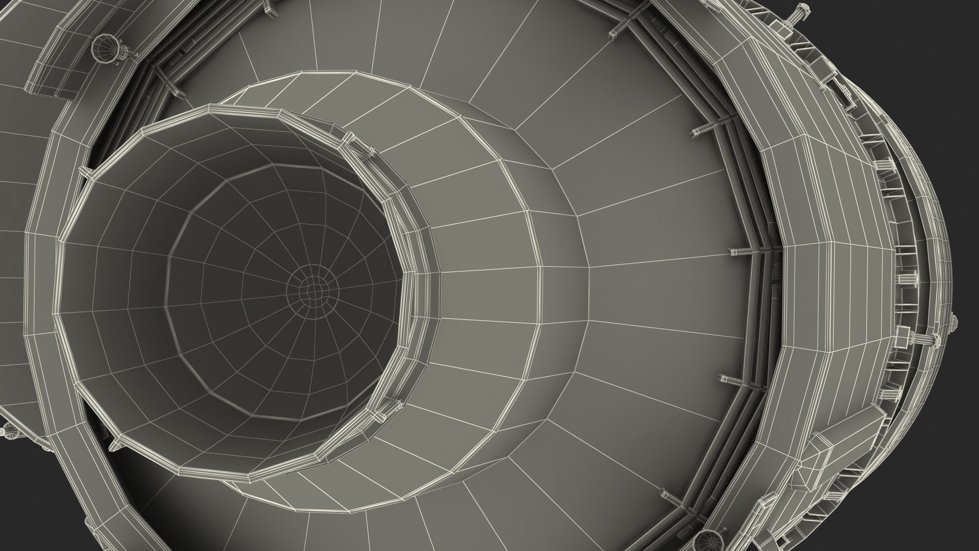 3D Heavy Lift Launch Rocket Stage-3 with Module - TurboSquid 1766847