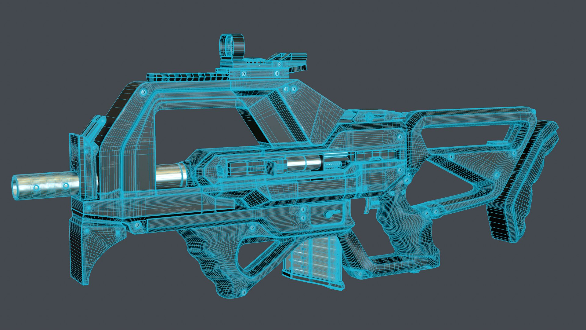 3d Concept Rifle