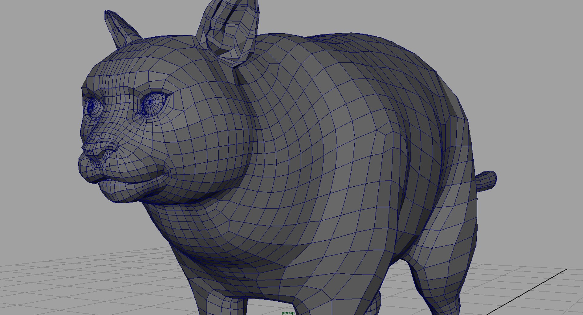 Fat Cat 3D Model - TurboSquid 1560184