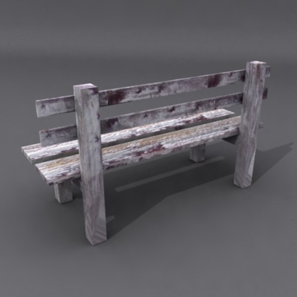 3d bench ready modeled model