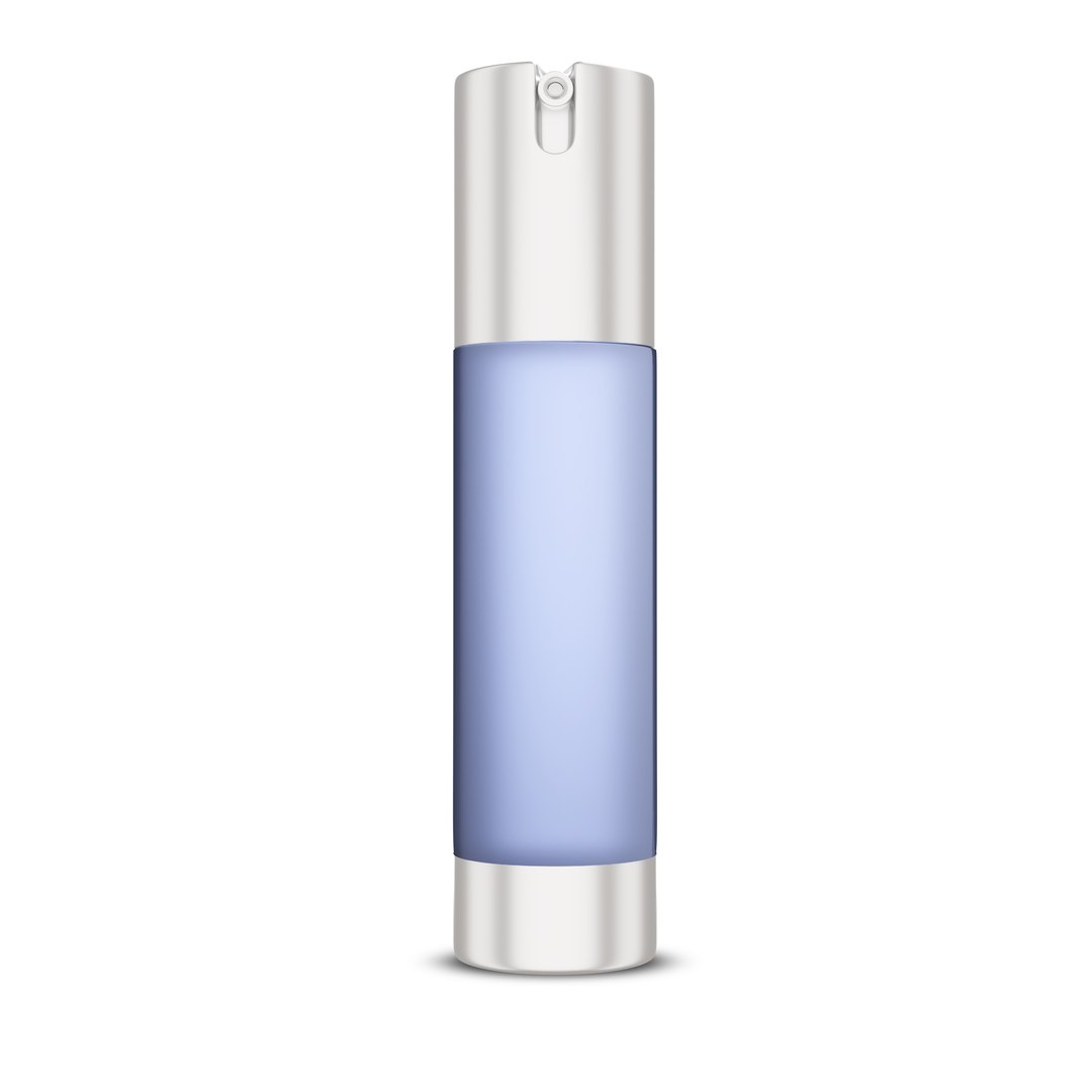 Sleek Perfume Glass Bottle - 3D Model Ready To Render In Blender And ...