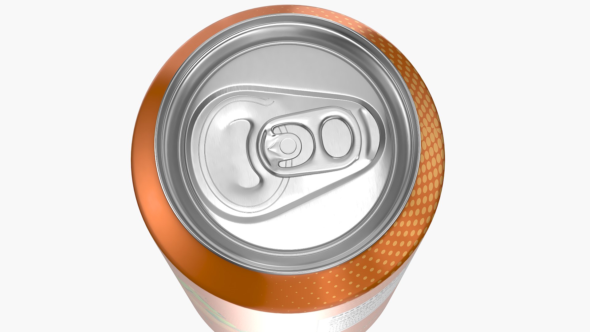 Standard Soda Can 500ml 3D Model - TurboSquid 2242615