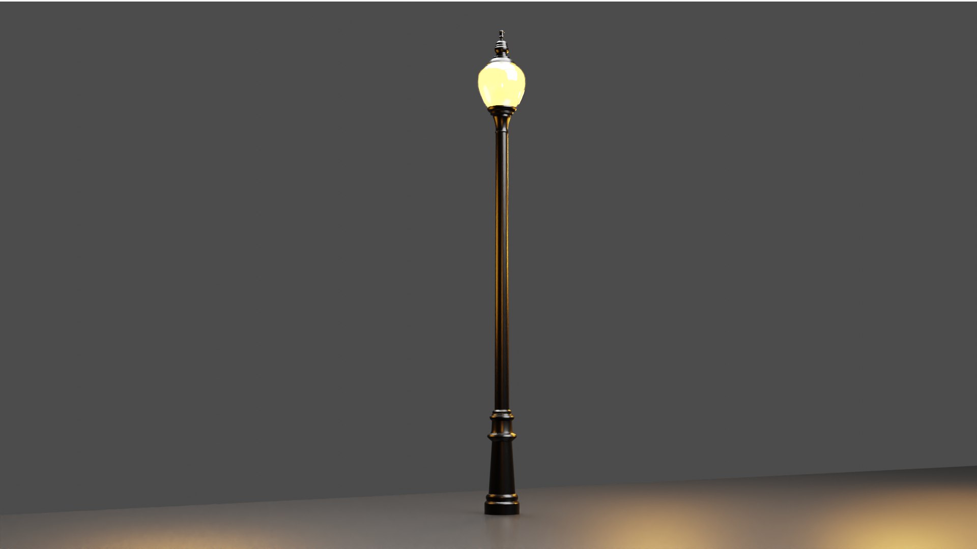 Streetlight 1 Model - TurboSquid 2054830