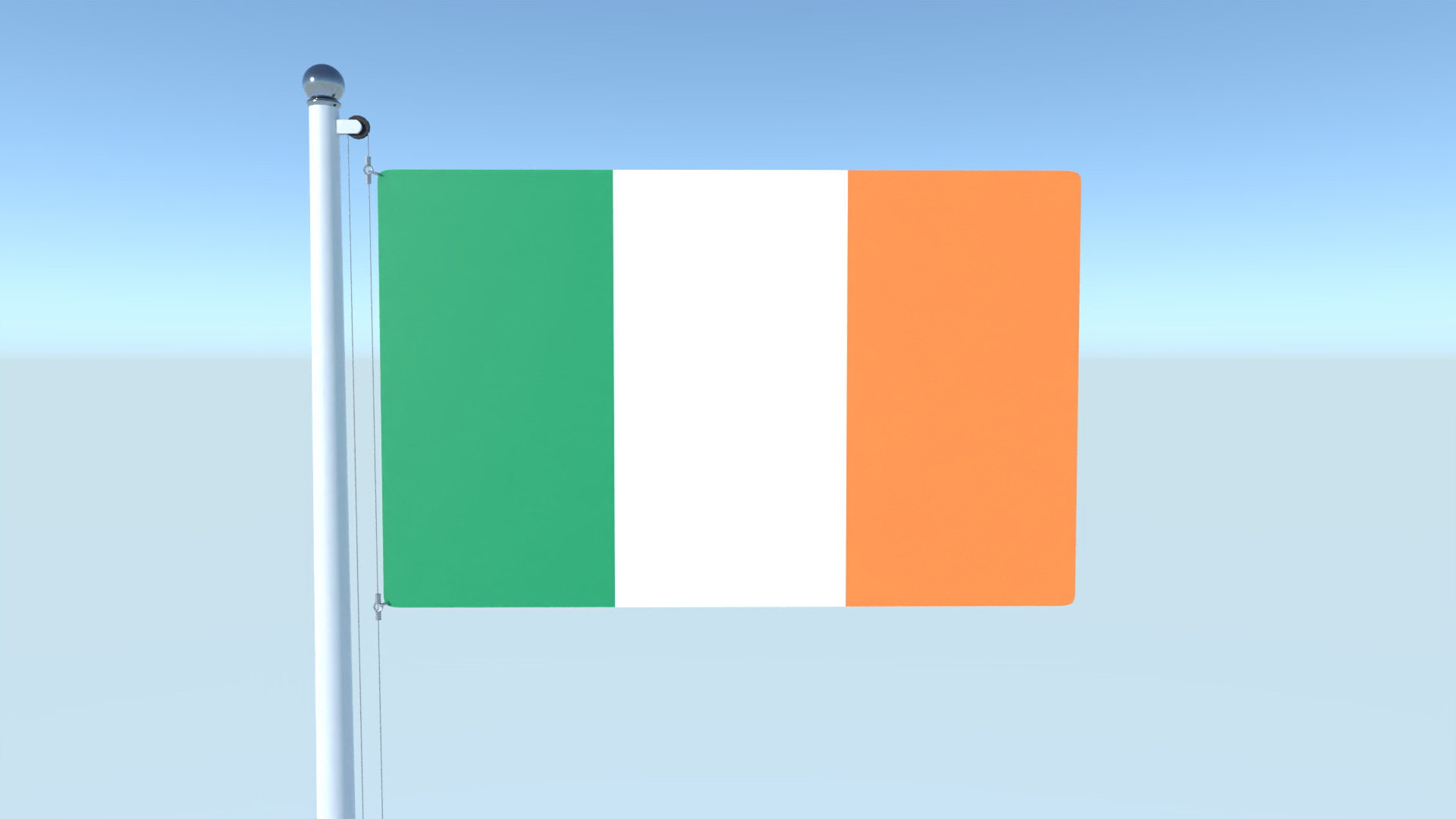 3D Animated Flag Of Ireland - TurboSquid 1738863