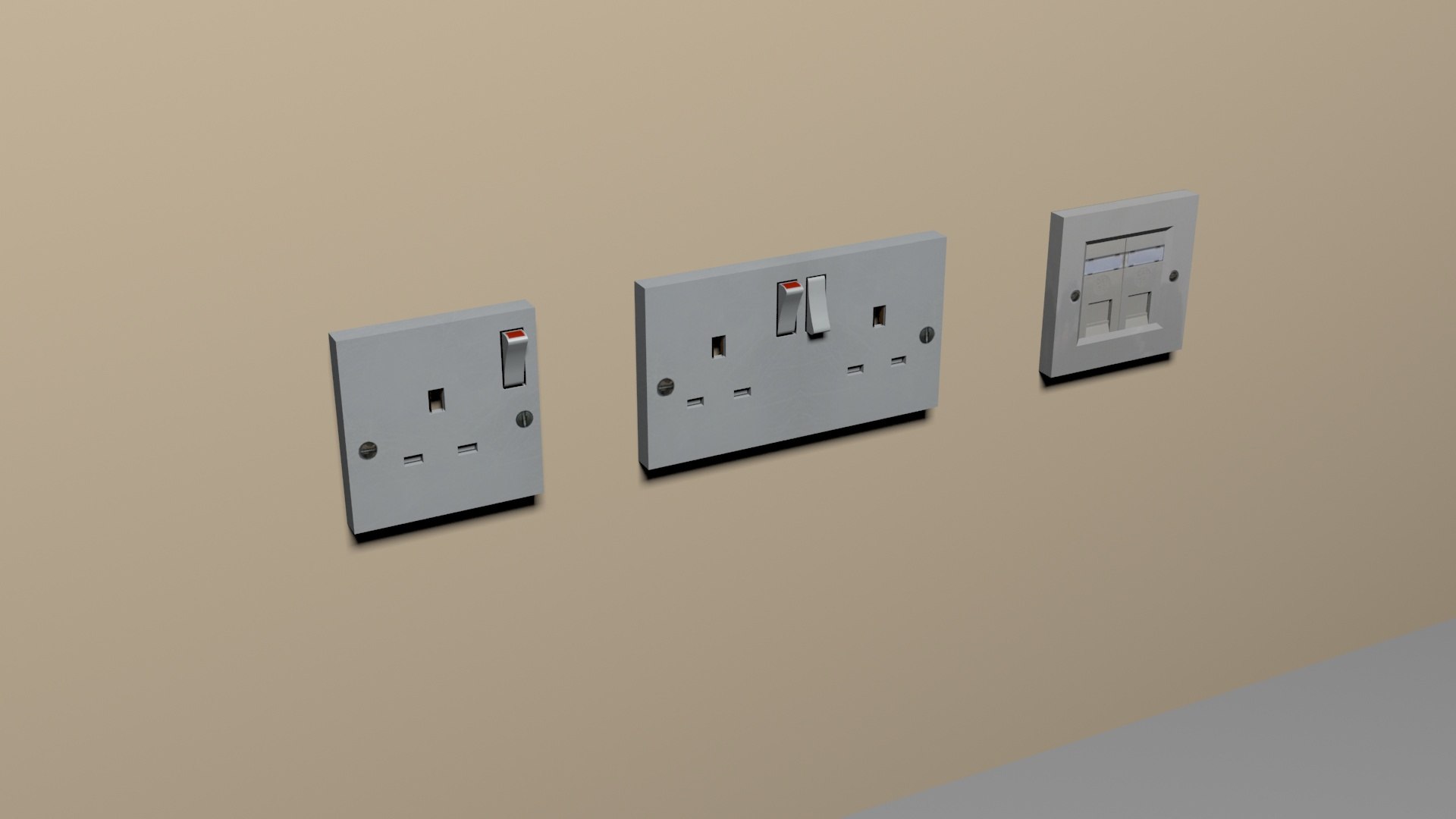 maya package light switches plug