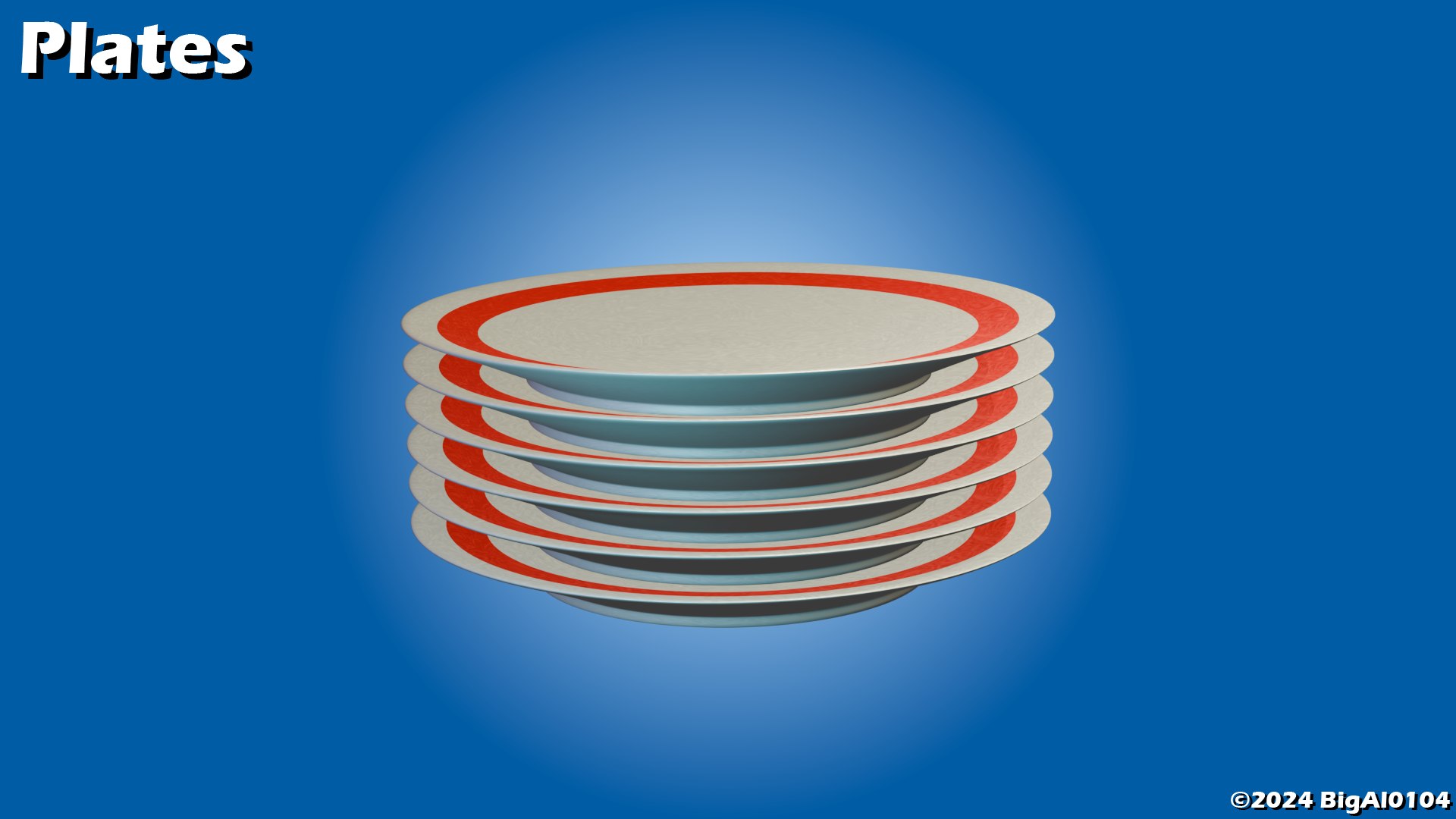 Dinnerware Set 3D Model - TurboSquid 2342265