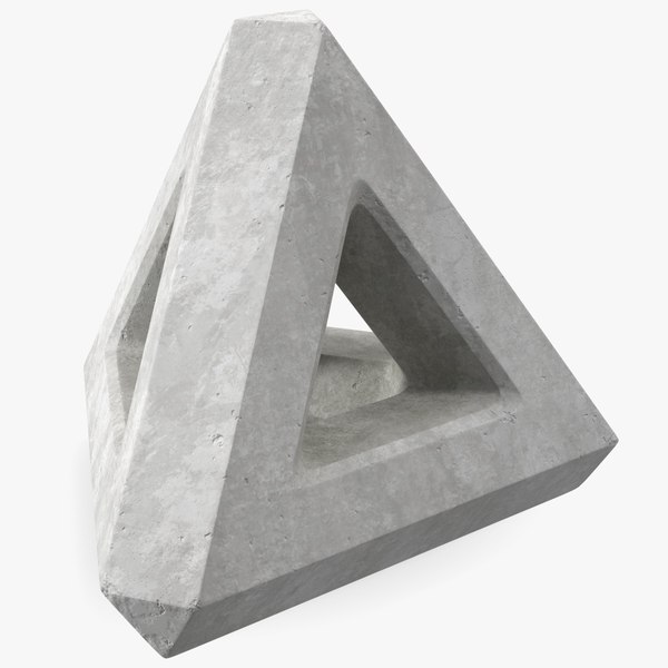 3D Concrete Breakwater Pyramid - TurboSquid 1818229
