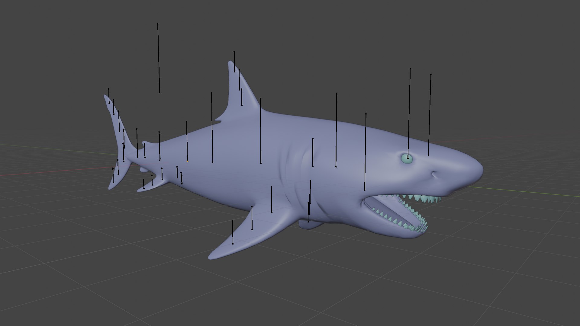 3D Megalodon Dinosaur Model - TurboSquid 2365883