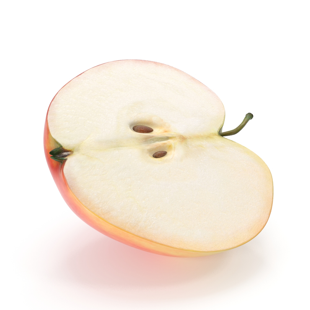 Apple Photorealistic 3d 3ds