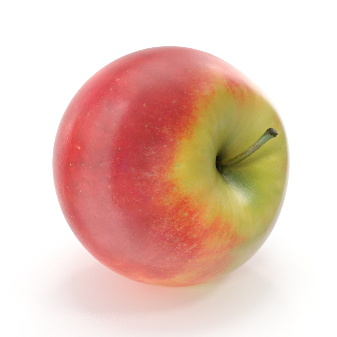 Apple Photorealistic 3d 3ds