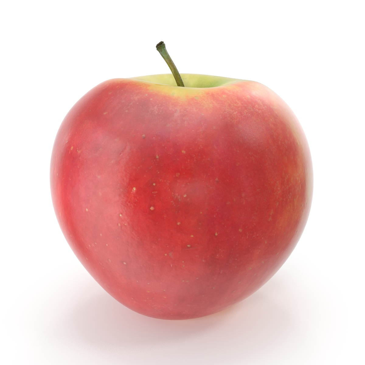 apple photorealistic 3d 3ds