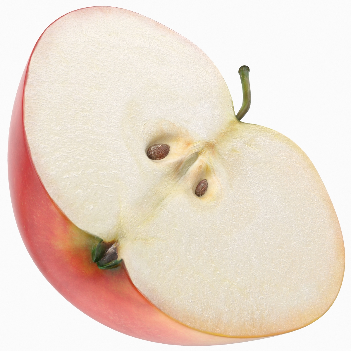 apple photorealistic 3d 3ds